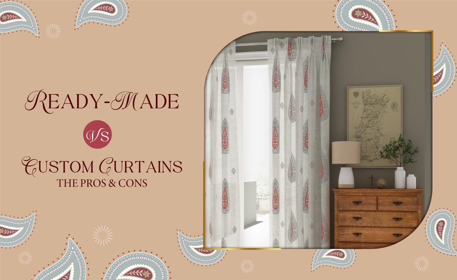 Pros & Cons of readymade curtains | Curtain Label