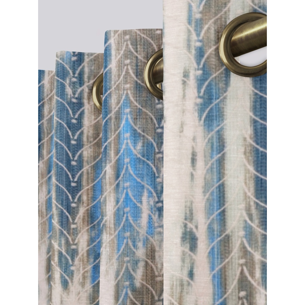 Maura Curtains - Digital Printed Fabric - Set of 2 - Curtain Label