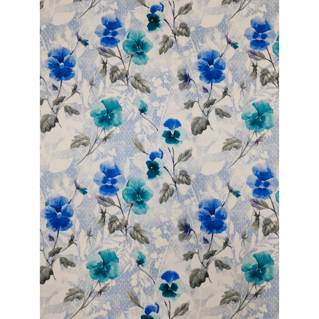 Renee Fabric Sample - Digital Printed Fabric - 5 Colours - Curtain Label